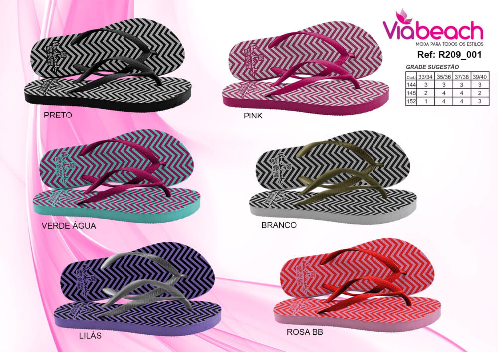 Sandálias Adulto Feminino | Via Beach