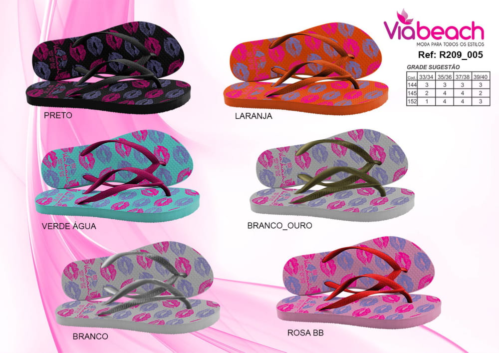 Sandálias Adulto Feminino | Via Beach